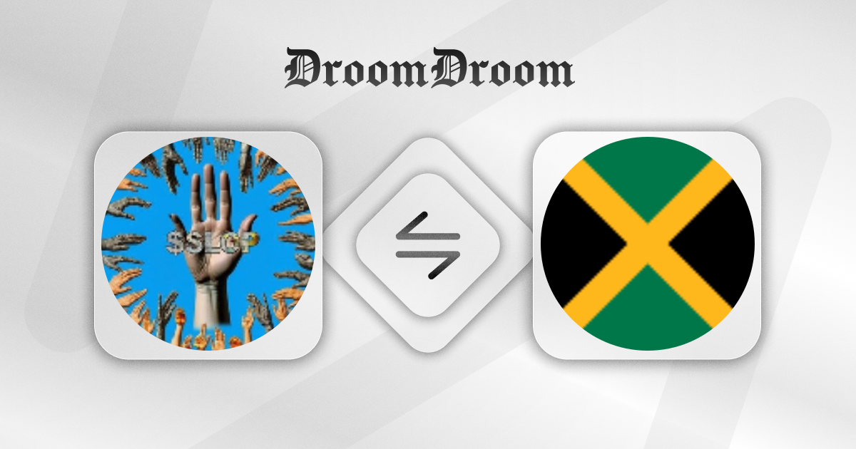 Calculate Slop to Jamaican Dollar Live Today (SLOP-JMD)