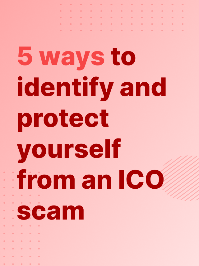5 ways to identify and protect yourself from an ICO scam - DroomDroom