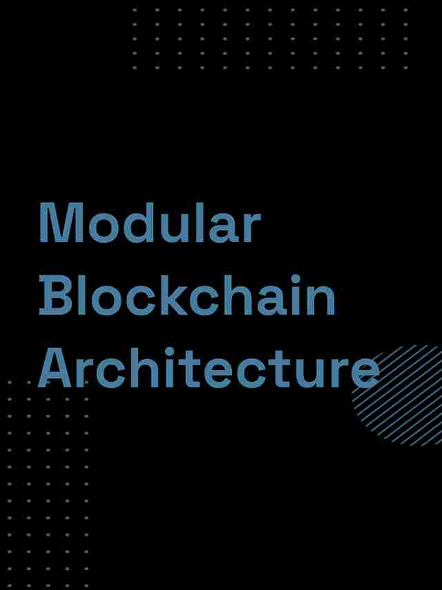 Modular Blockchain Architecture - DroomDroom