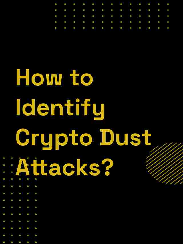 How to Identify Crypto Dust Attacks? - DroomDroom