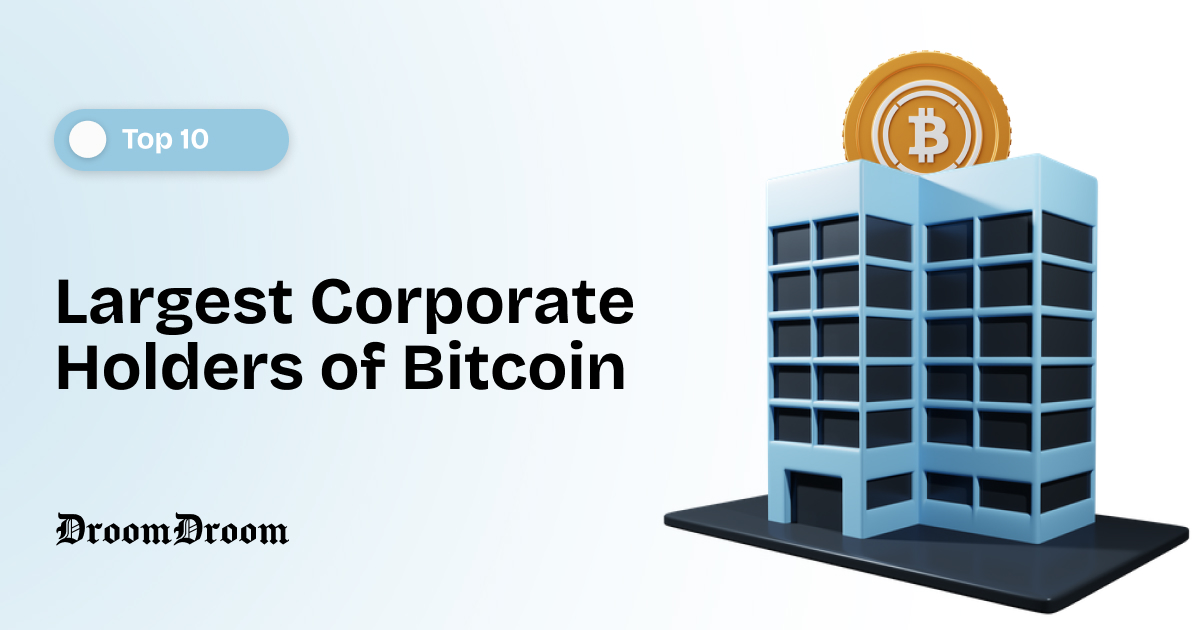 Top 10 Largest Corporate Holders of Bitcoin
