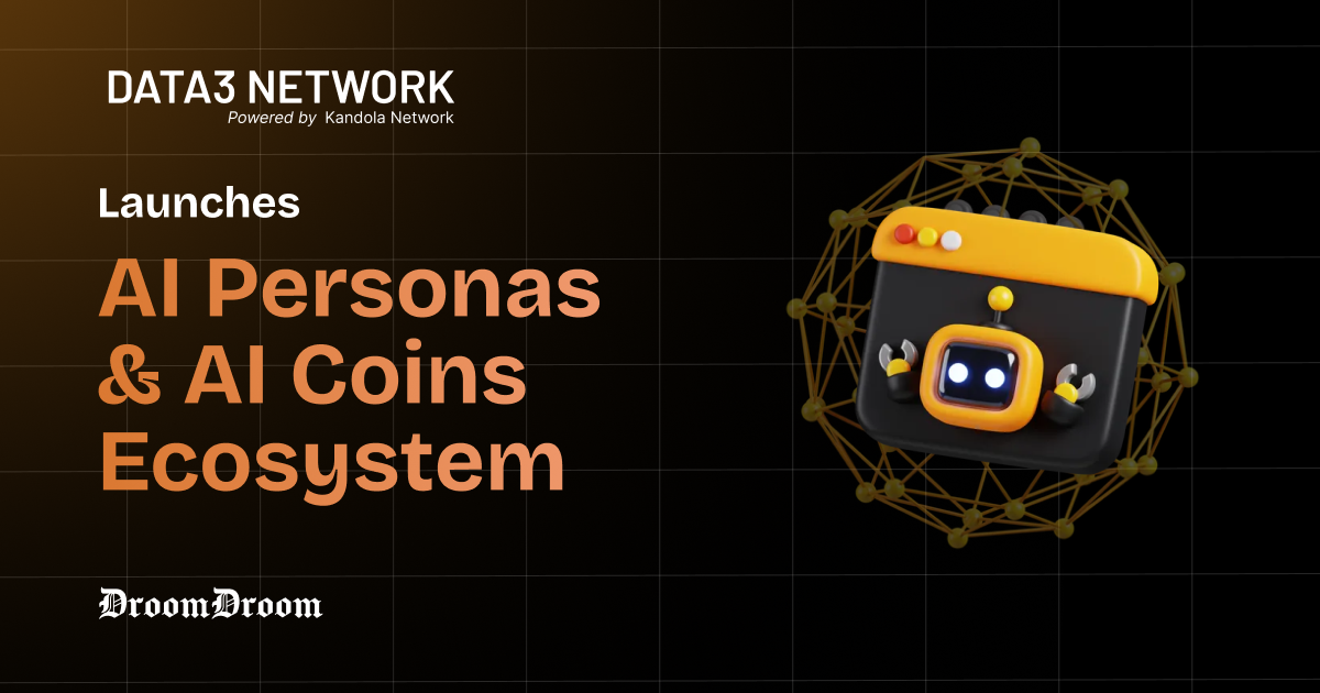 Data3 Network Launches AI Persona Ecosystem: Monetize Your Knowledge and Earn Passive Income ...