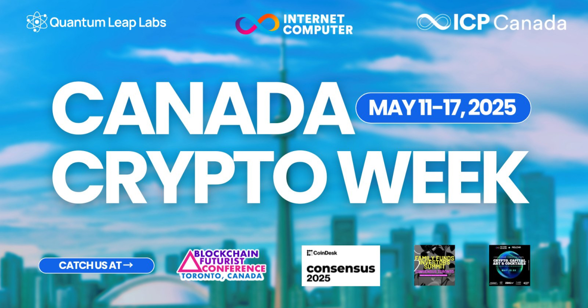 ICP HUB Canada & US Wraps Up High-Impact Week Across Canada Crypto Week 2025