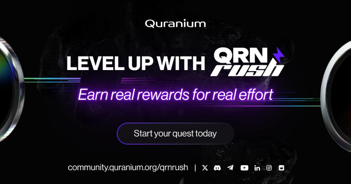 From Action to Access: Quranium Debuts QRNRush to Reward Real Community Engagement