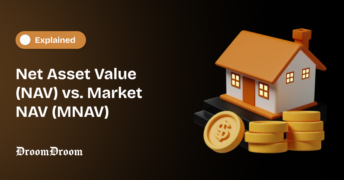 What is Net Asset Value (NAV) vs. Market NAV (MNAV) in Crypto Treasuries?