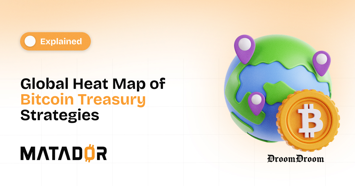 Global Heat Map of Bitcoin Treasury Strategies (U.S., Europe, Asia ...